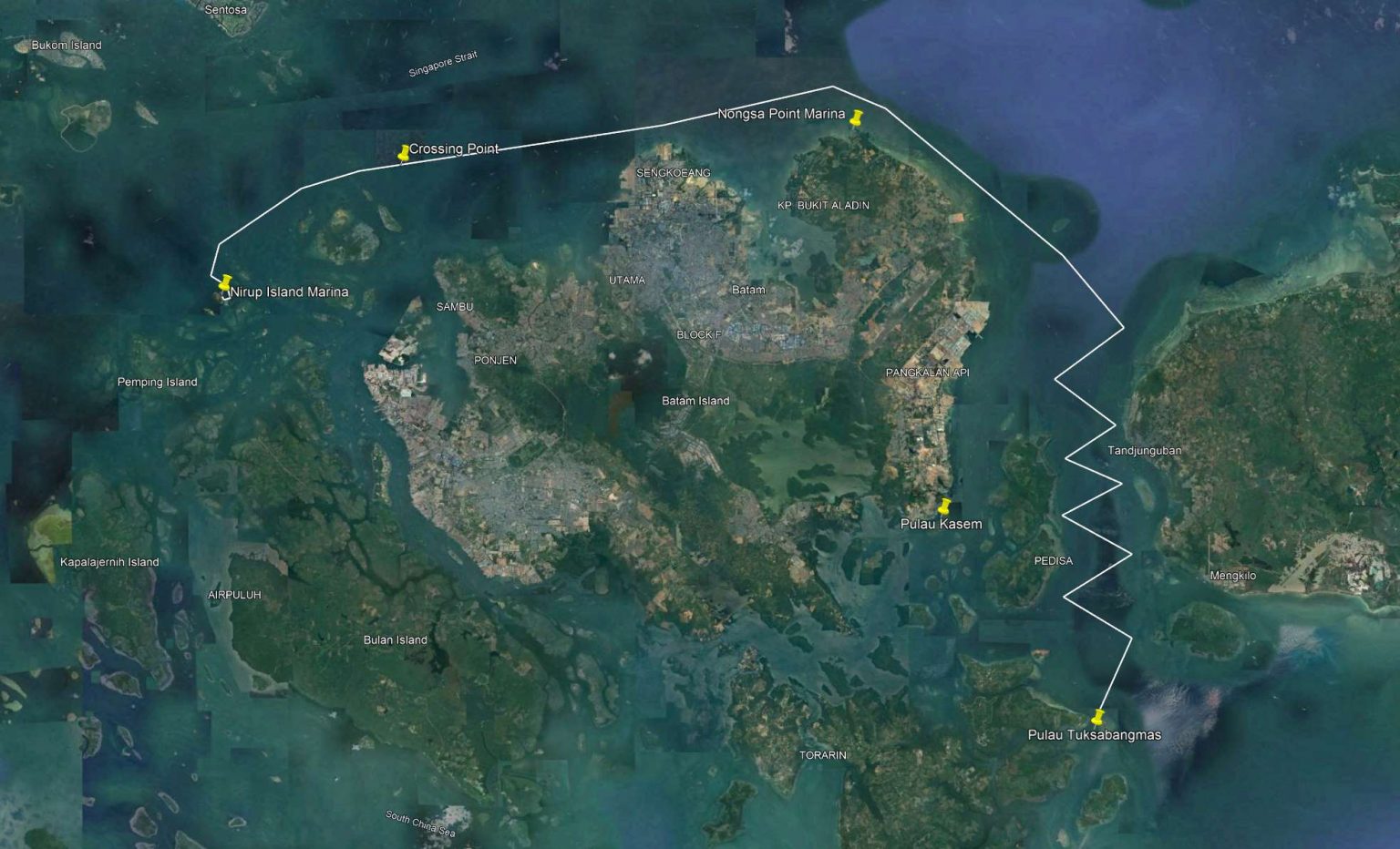 E78 – NIRUP ISLAND MARINA TO PULAU TUKSABANGMAS – Sailing with Starlight