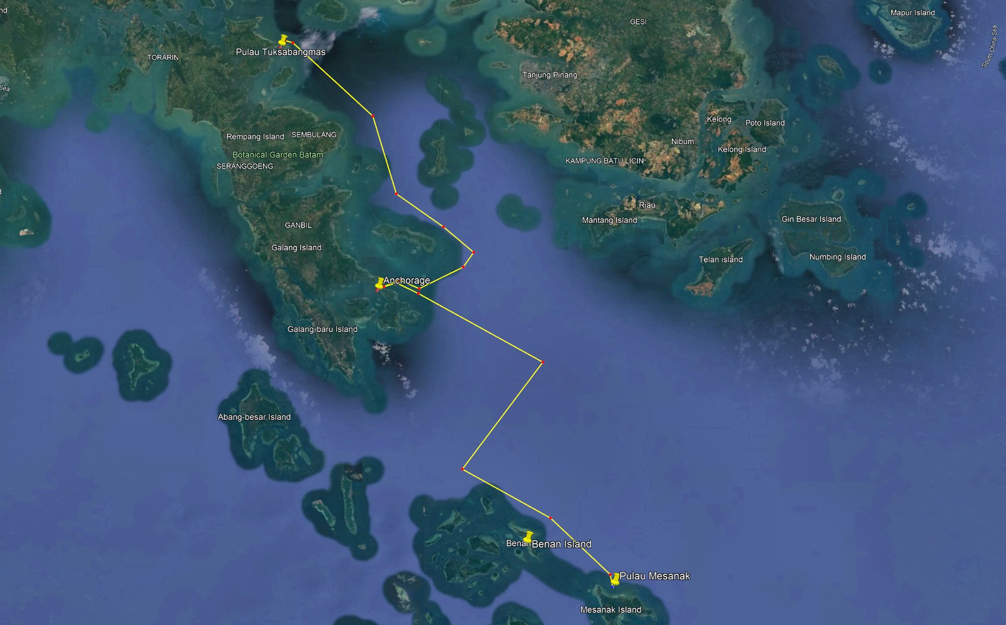 E79 – PULAU TUKSABANGMAS TO MESANAK ISLAND – Sailing with Starlight